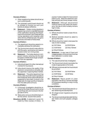 Courses of action cetking must do 50 questions pdf for maharashtra mba ...