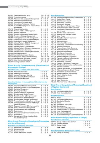 Courses of Study at INDIAN INSTITUTE OF TECHNOLOGY DELHI | PDF