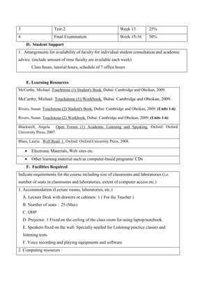 Course specification 011 | PDF