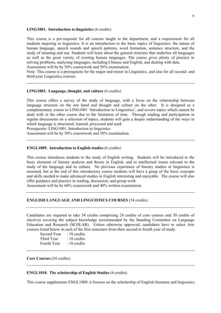 Course structure | PDF
