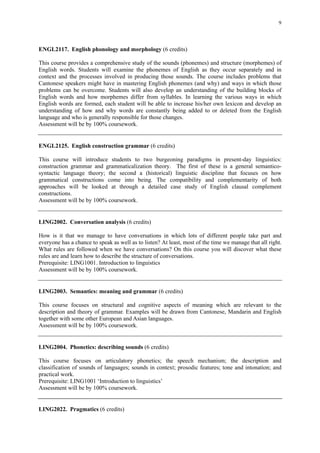 Course structure | PDF