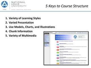 Course structure power point - ss | PPT