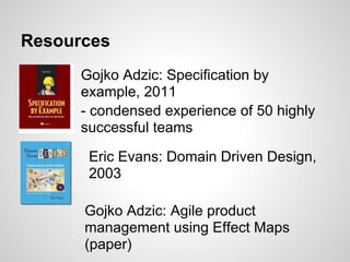 Specification by example - course summary | PDF | Web Development ...