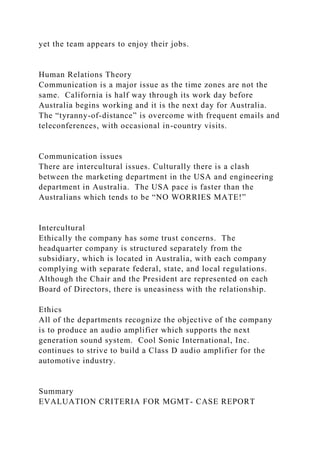 COURSE SYLLABUS ADDENDUM INTEGRATED CASE ANALYSIS CRITERIA.docx