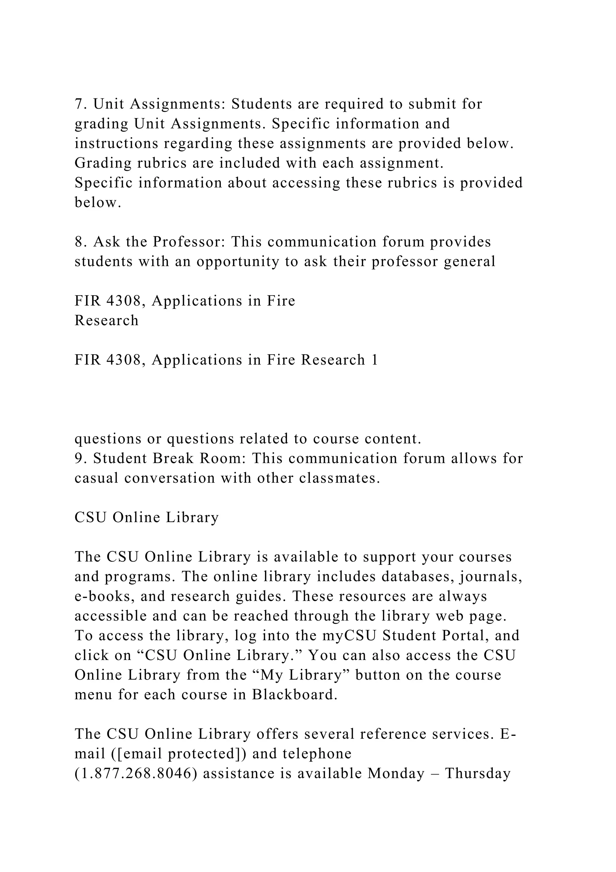 Course SyllabusCourse DescriptionProvides a framework .docx