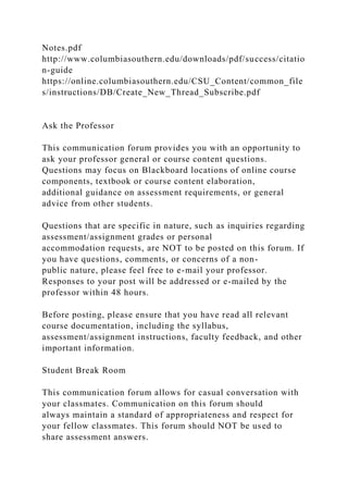 Course SyllabusCourse DescriptionProvides a framework .docx