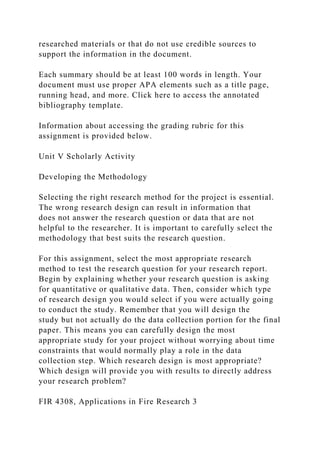 Course SyllabusCourse DescriptionProvides a framework .docx