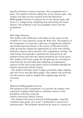 Course SyllabusHIEU 201History of Western Civilization I.docx