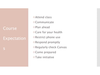 Course takeaways ppt | PPT
