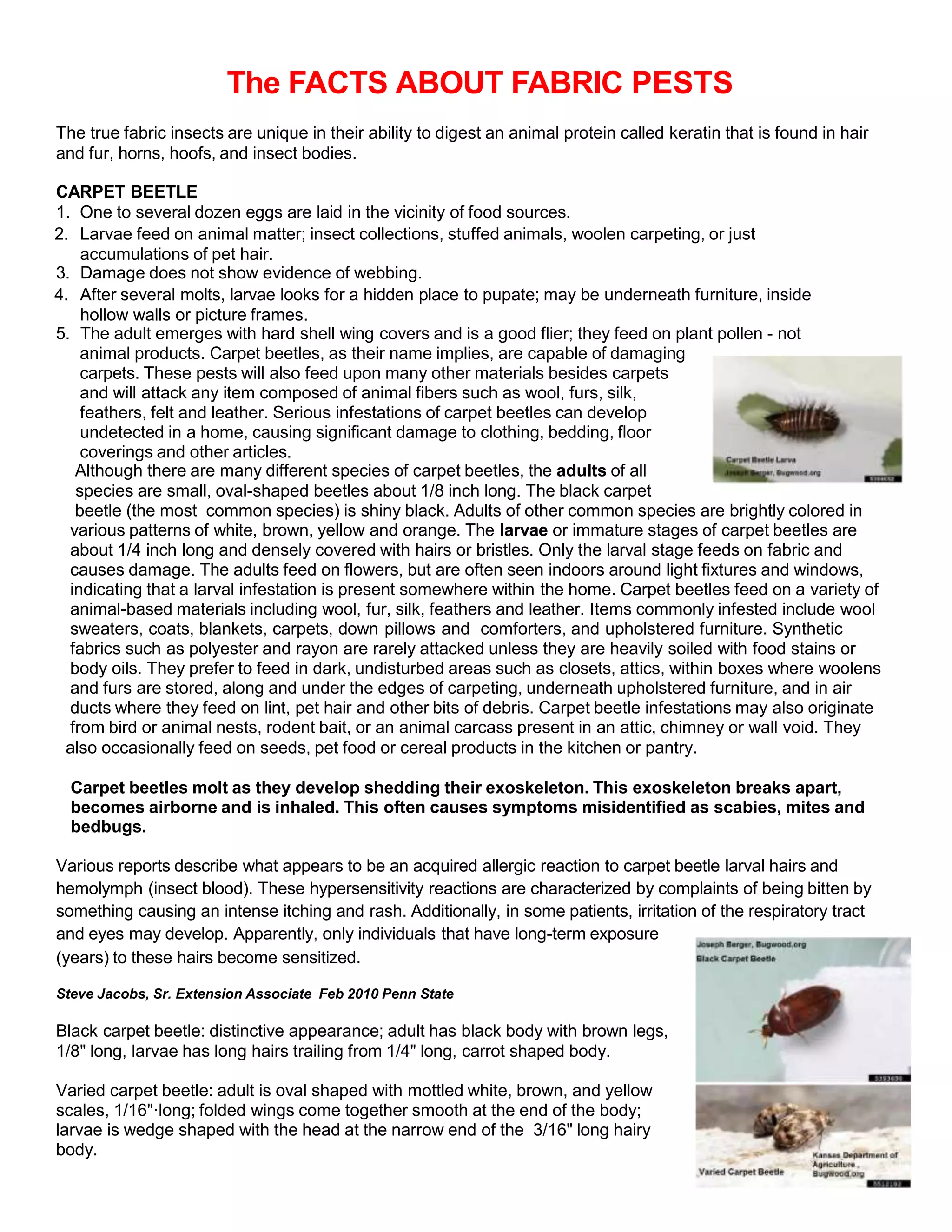 Course The FACTS ABOUT FABRIC PESTS .pptx