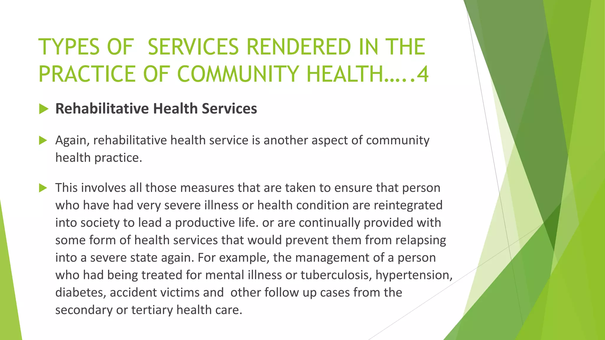 Introduction to Community Health Practice | PPTX