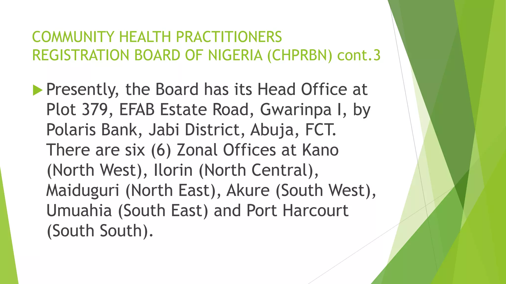 Introduction to Community Health Practice | PPTX