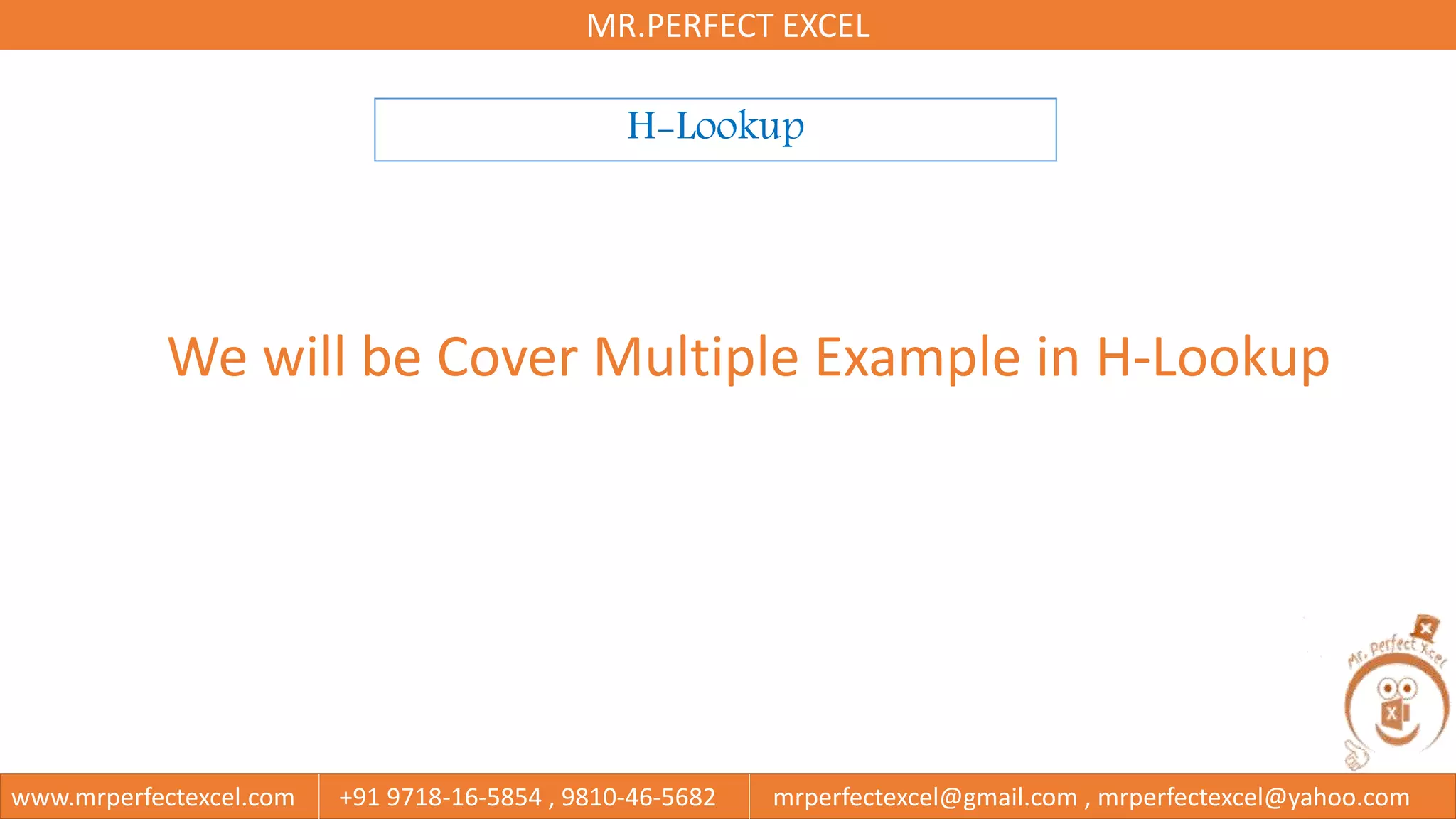Advance Excel Course topic | PPT