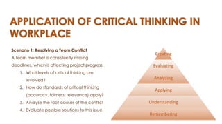 Course Traning July 2025 critical thinking | PDF