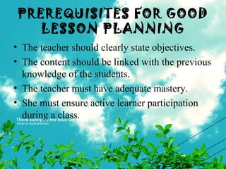 Course, unit & lesson plan | PPT