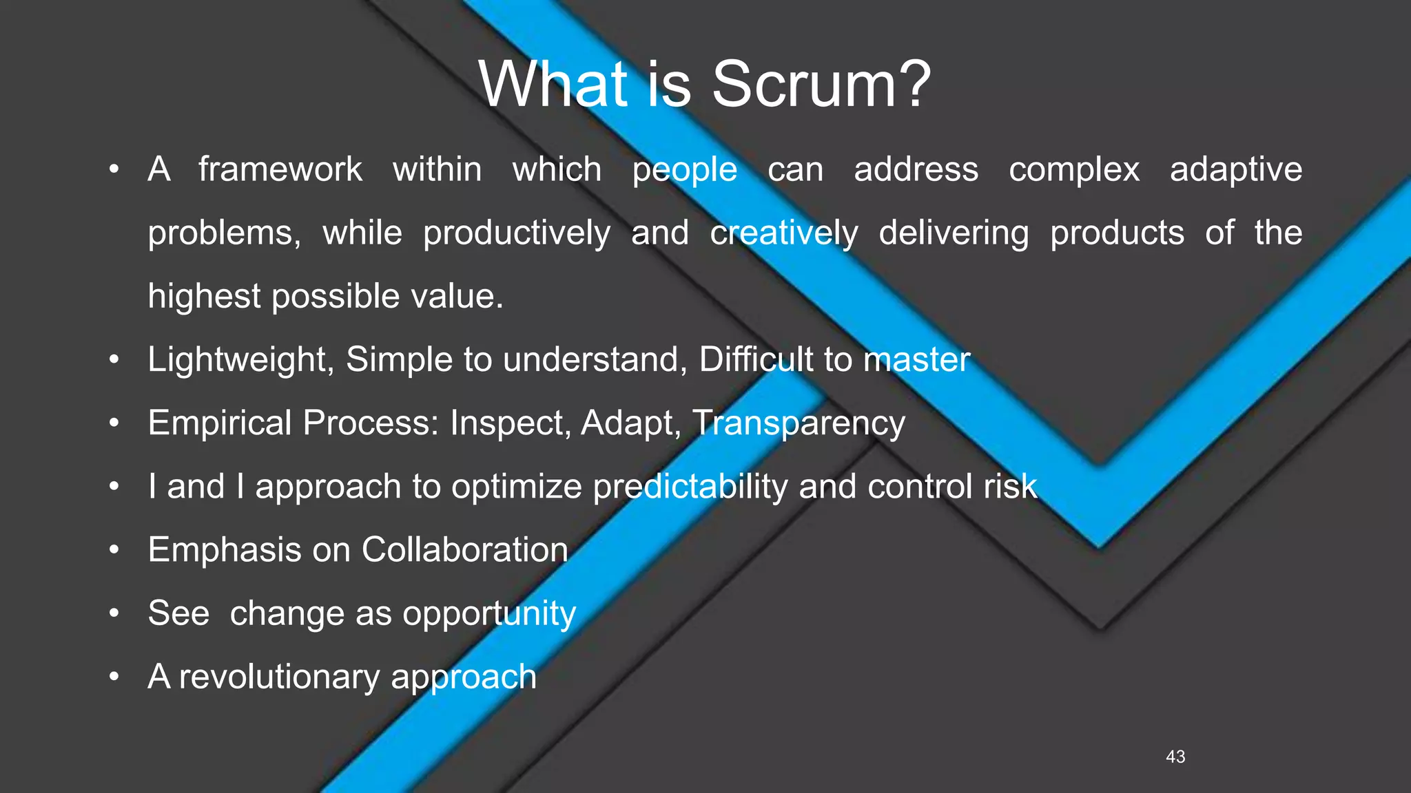 Leveraging Agile Project Management with Scrum | PPT
