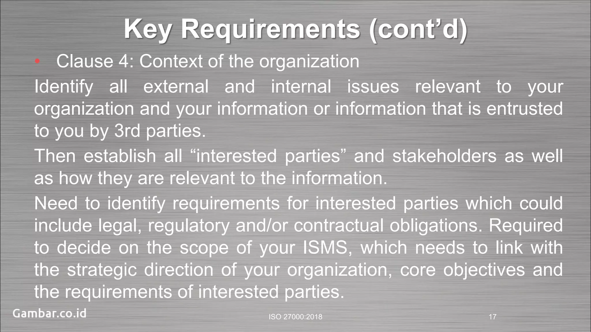 Information Security Management System with ISO/IEC 27000:2018 | PDF