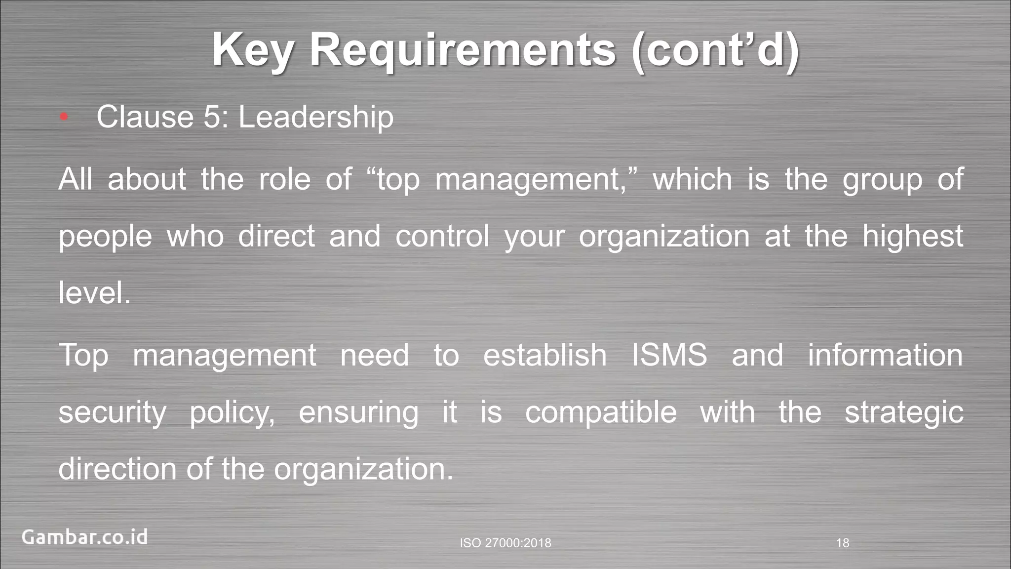 Information Security Management System with ISO/IEC 27000:2018 | PDF | Information and Network ...