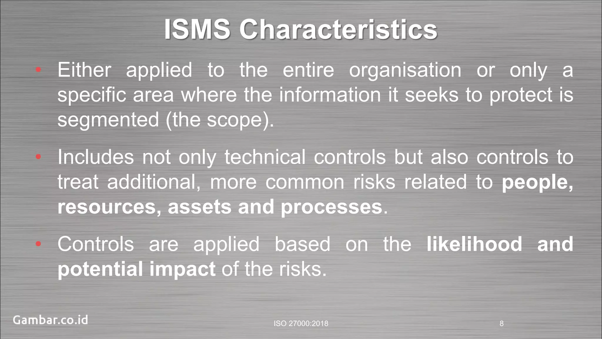 Information Security Management System with ISO/IEC 27000:2018 | PDF