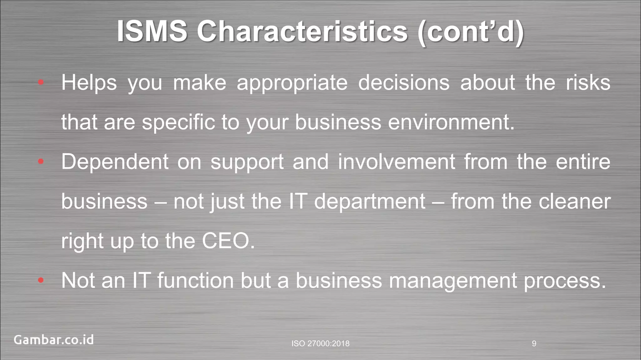 Information Security Management System with ISO/IEC 27000:2018 | PDF | Information and Network ...