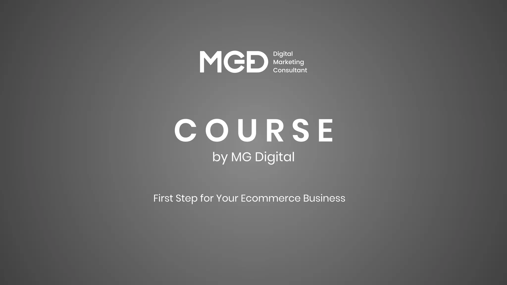 FB Course with MG Digital | PPT
