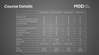 FB Course with MG Digital | PPT