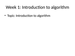 Course_Weekly_Breakdown-algorithem-.pptx