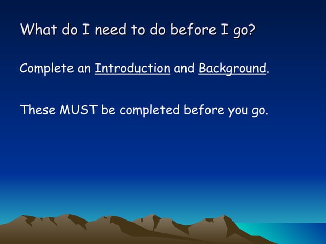 Coursework Intro 2009 | PPT