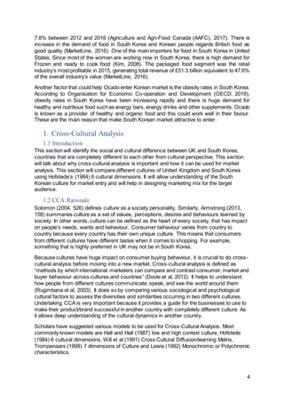 Cultural Analysis Report for Ocado | PDF