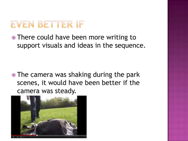 Coursework analysis powerpoint | PPT