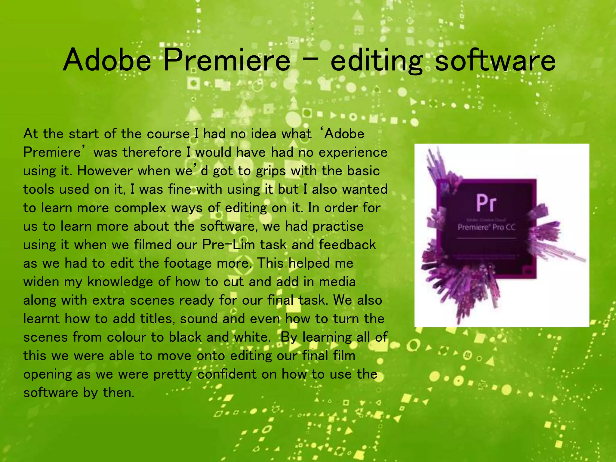 Coursework evaluation | PPT