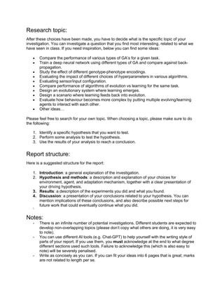 Coursework No 2 Details for the other applications | PDF