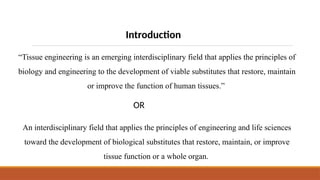 tissue engineering,tissue engineering ppt | PPTX | Biotech and ...