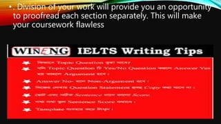 Coursework writing tips | PPTX | Homework and Study | Education