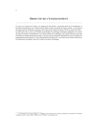 Cours extremes | PDF