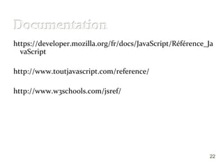 initiation au javascript | PPT