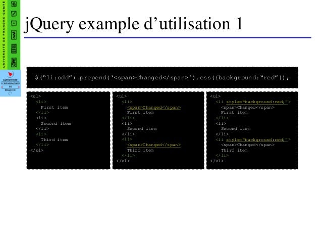 Cours Javascript 
