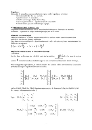 Cours machine asynchrone | PDF