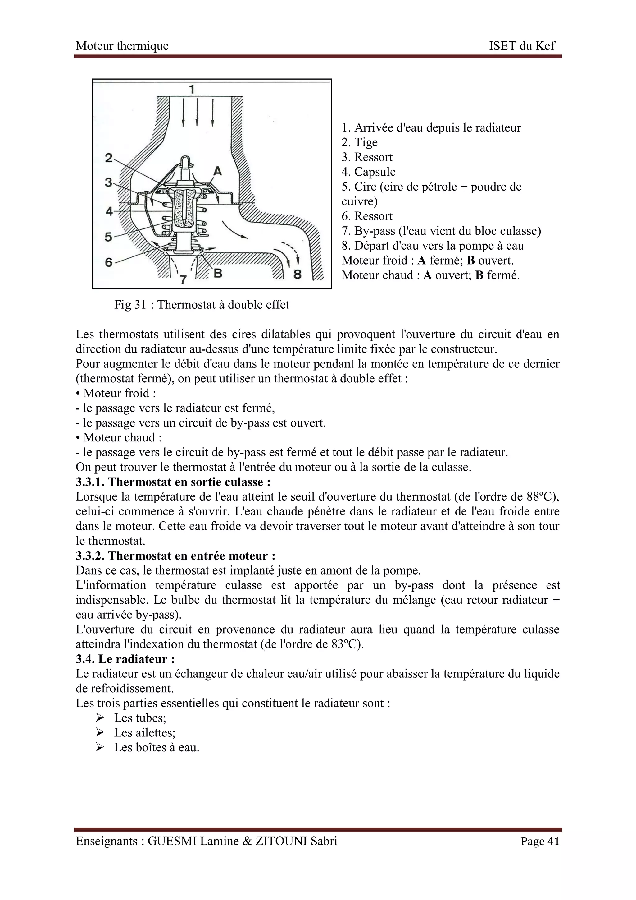 Cours moteur thermique_guesmi_lamine_and | PDF