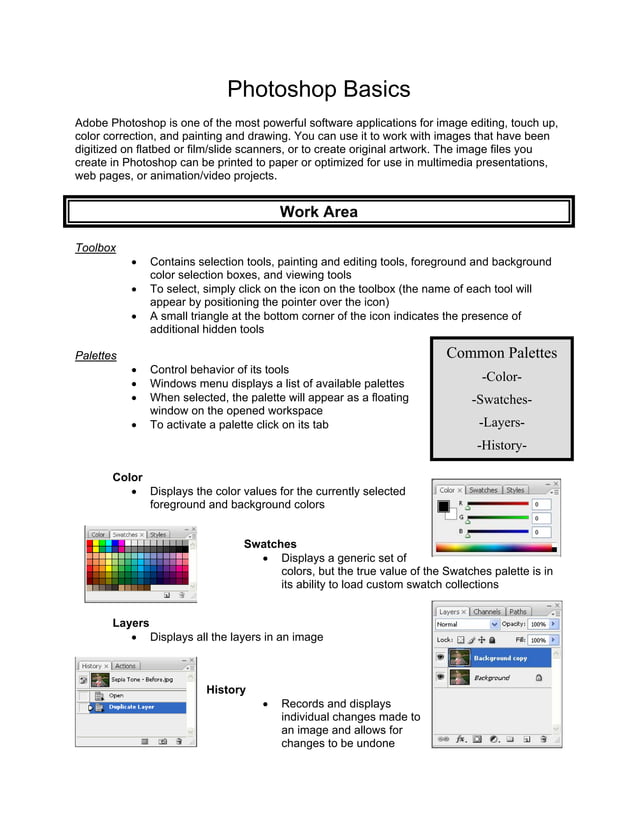 Cours photoshop | PDF