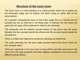 Court visit assignment to enhance professional experience | PPTX