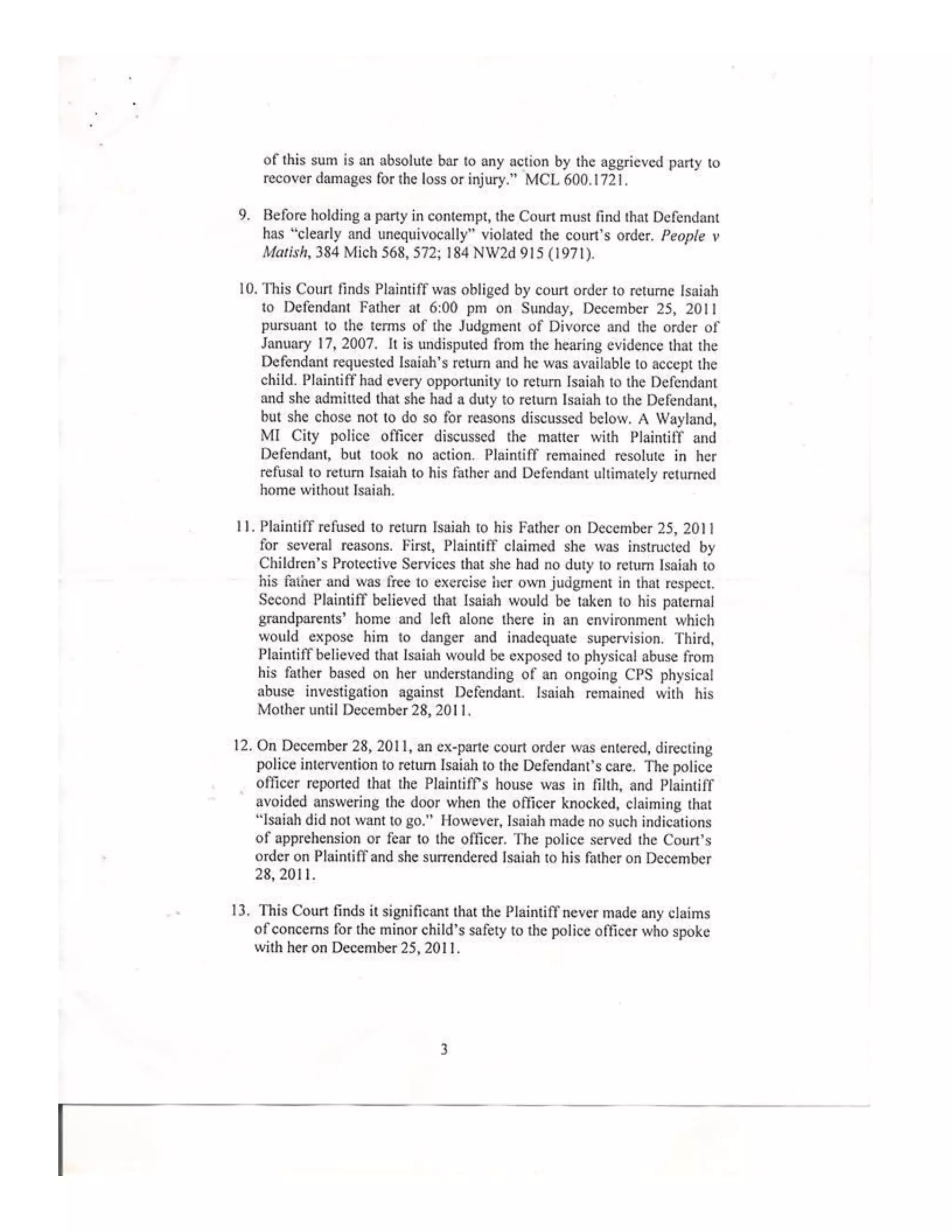 Court decision sending maria to jail | PDF