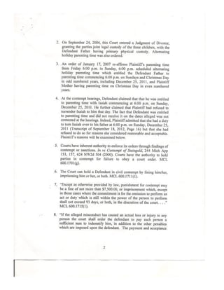 Court decision sending maria to jail | PDF