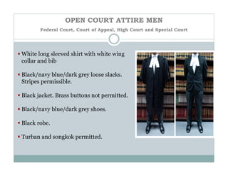 Dress Code For Lawyers In Court