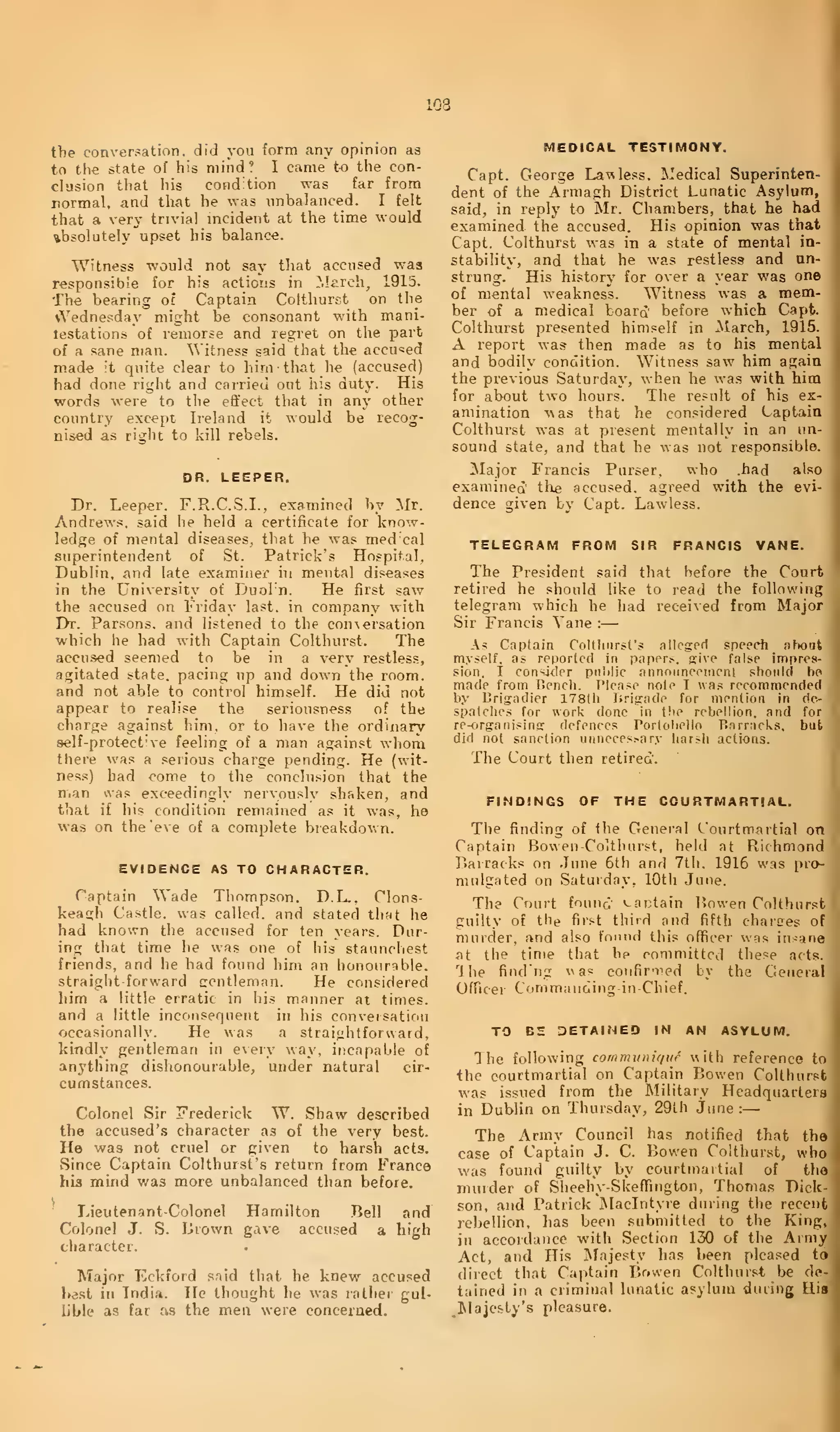 Sheehy-Skeffington Court-Martial transcript 1916 | PDF