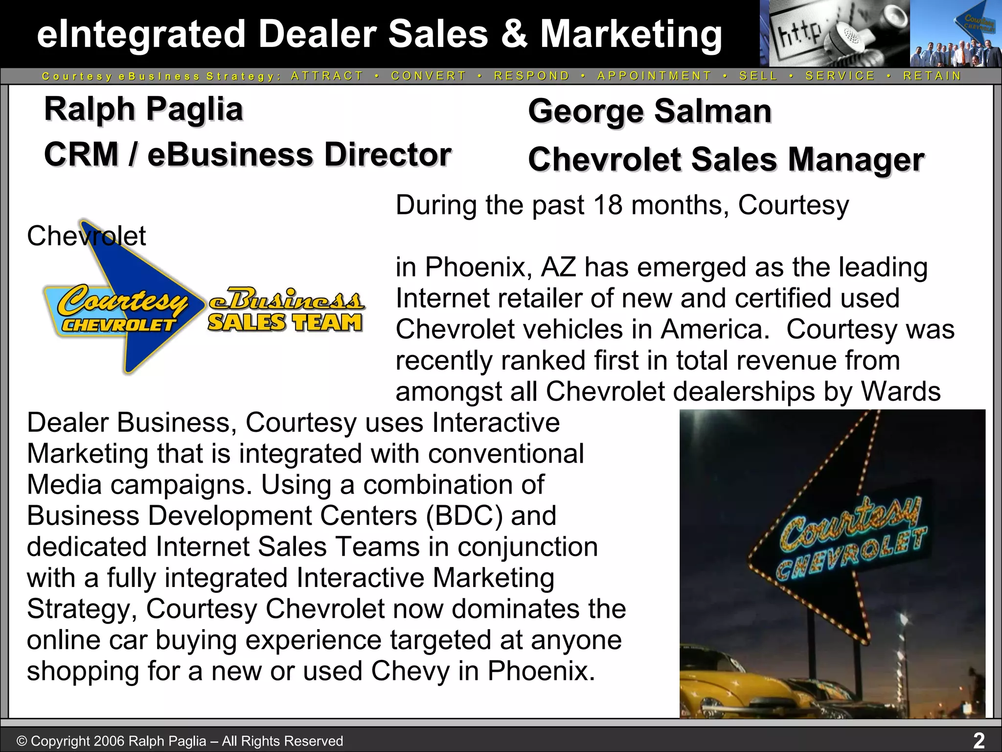 Courtesy e integrated marketing v11 | PPT