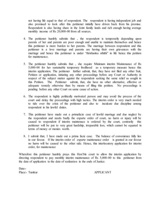 Court formats | DOCX