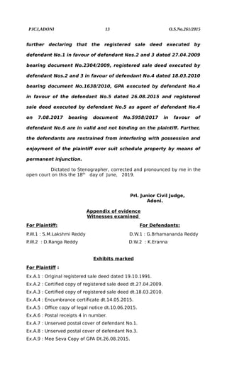 Court judgement | PDF