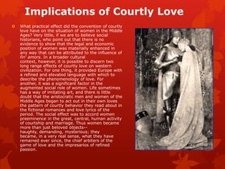 Courtly love | PPTX