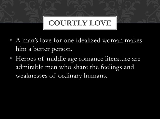 Courtly love | PPT